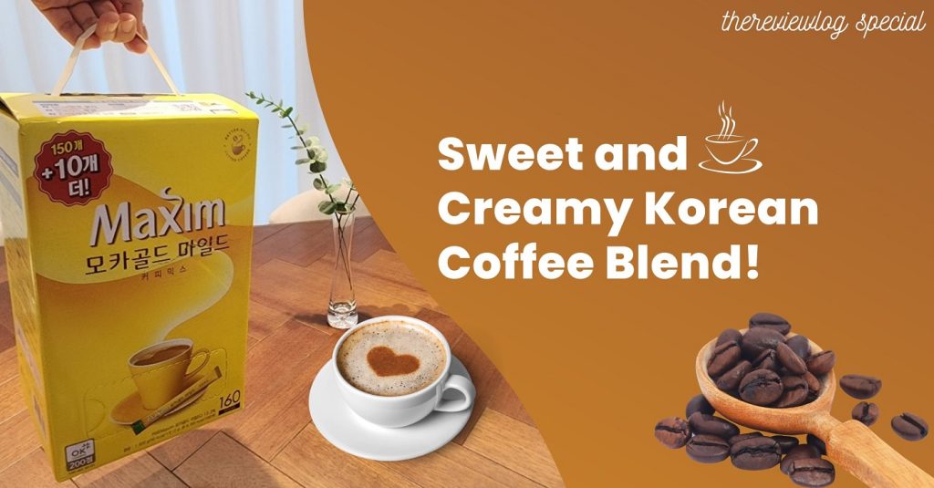 Maxim Mocha Gold Mild: Sweet and Creamy Korean Coffee Blend! - The ...